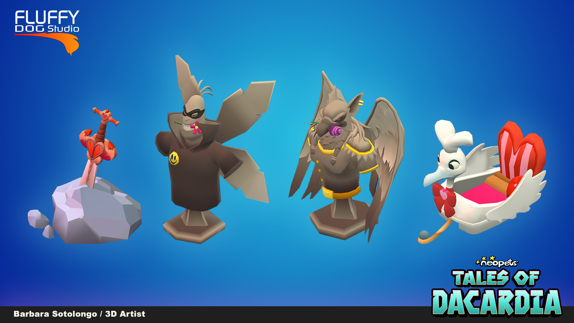 Barbara Sotolongo - Neopets: Tales of Dacardia - Valentine Update