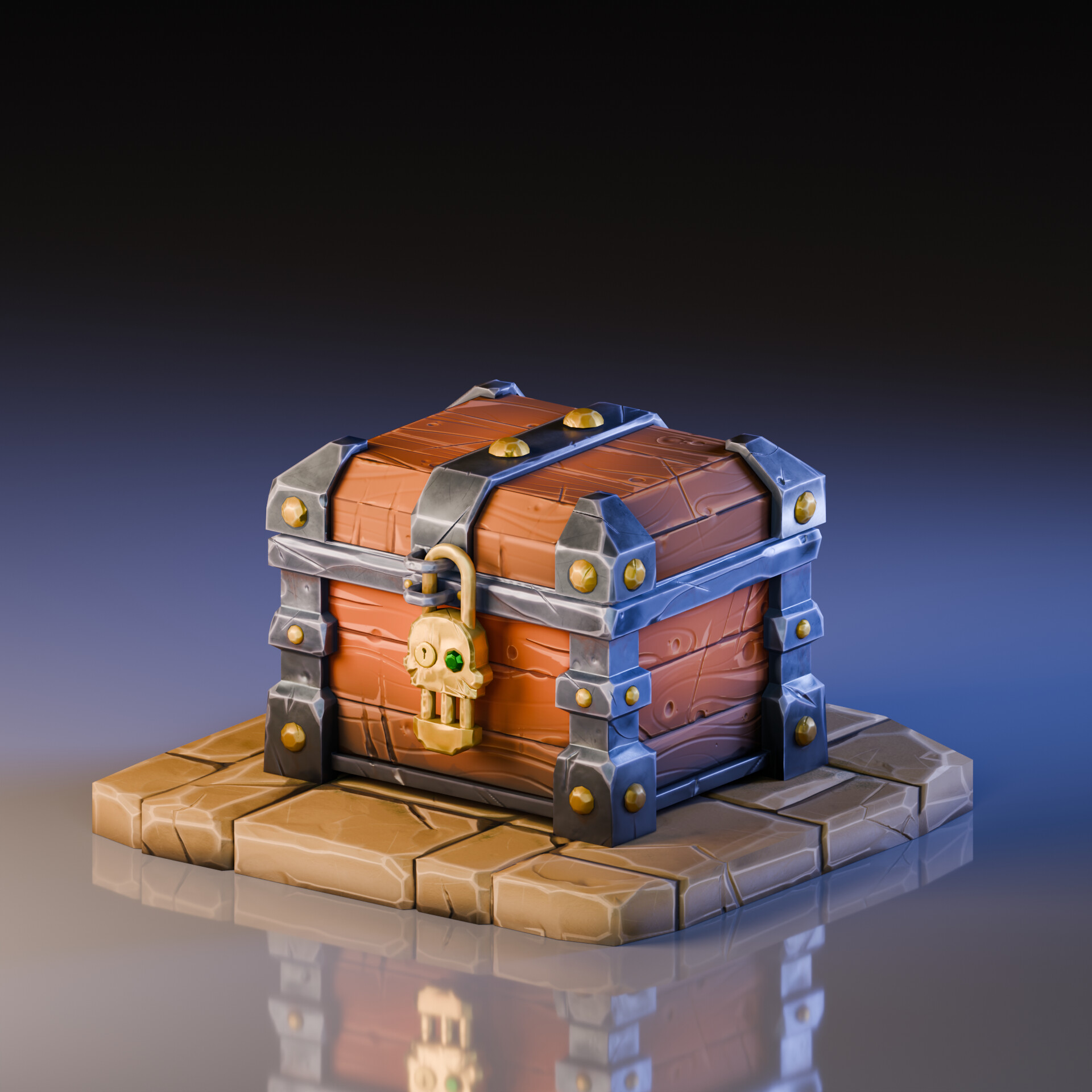 ArtStation - Old Pirate Chest