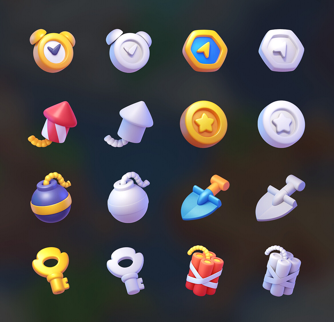 ArtStation - Icons Study