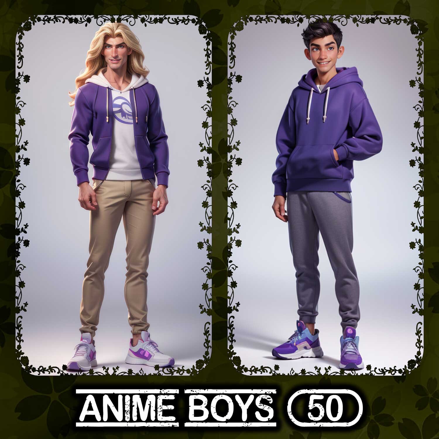 ArtStation - 330+ Anime Boys (Youthful Athlete) Images Reference Pack ...