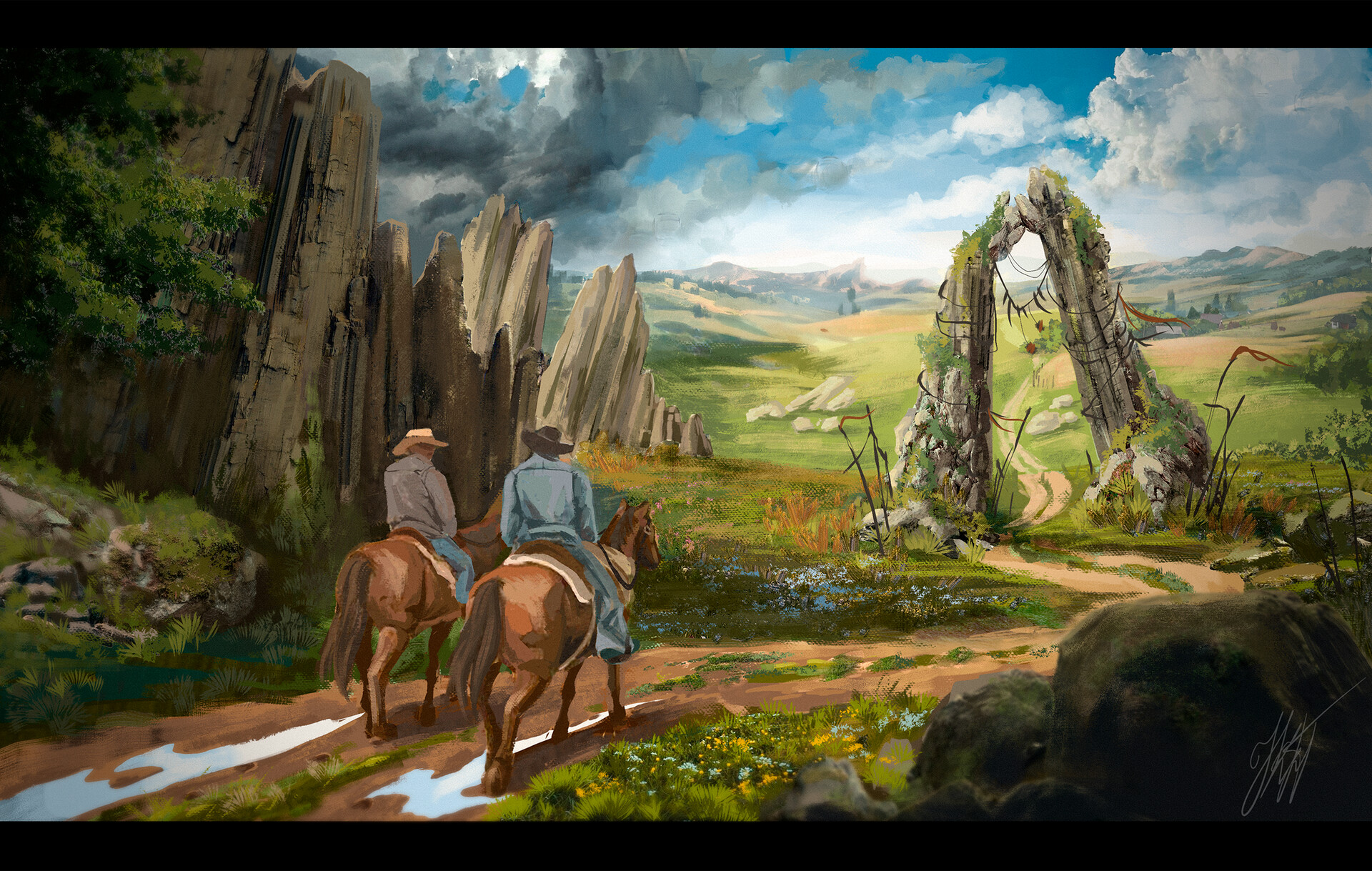 ArtStation - Distant Valleys