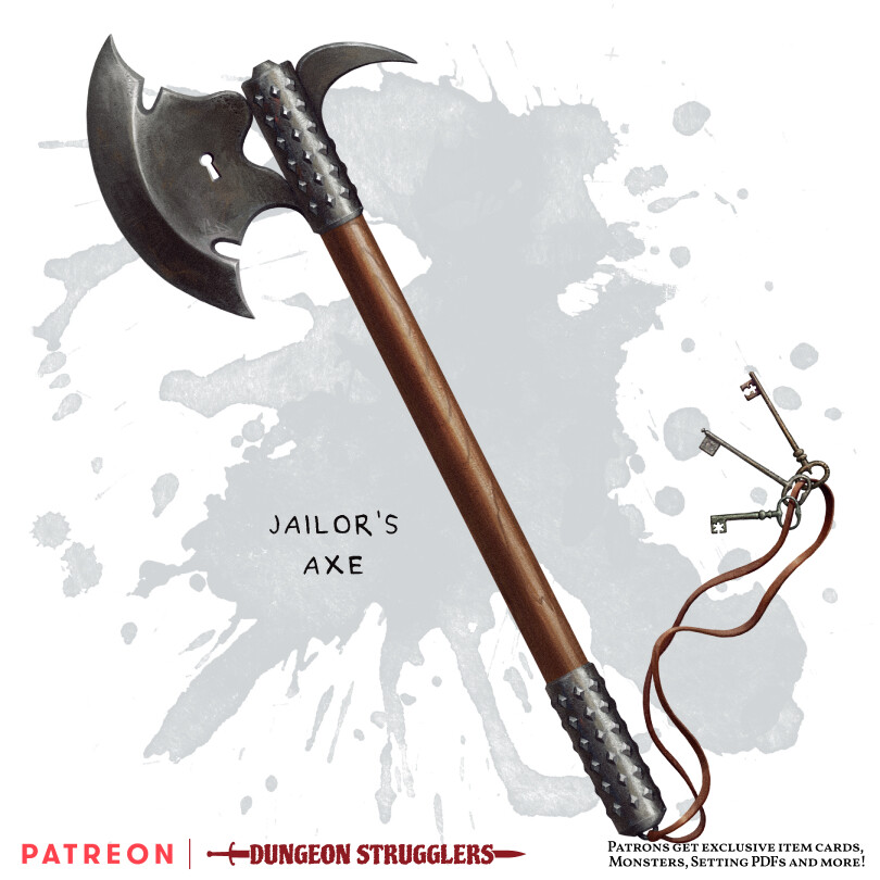 ArtStation - Jailor's Axe