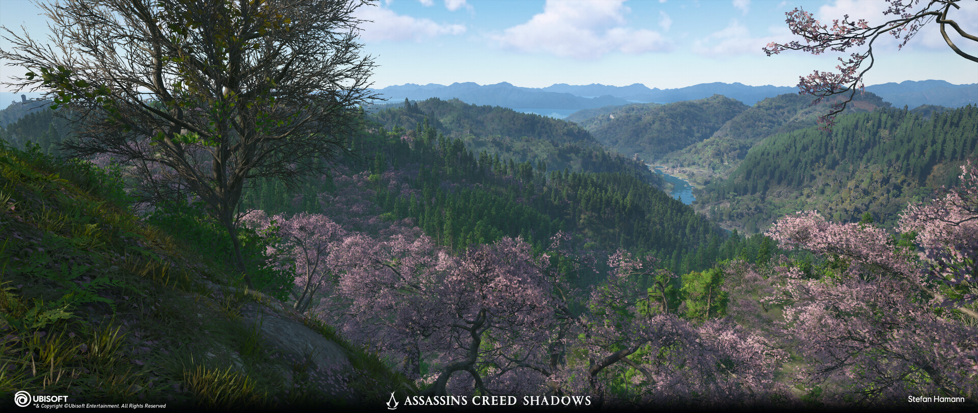 Stefan Hamann - Assassin's Creed: Shadows - Biomes - Sakura forest ...