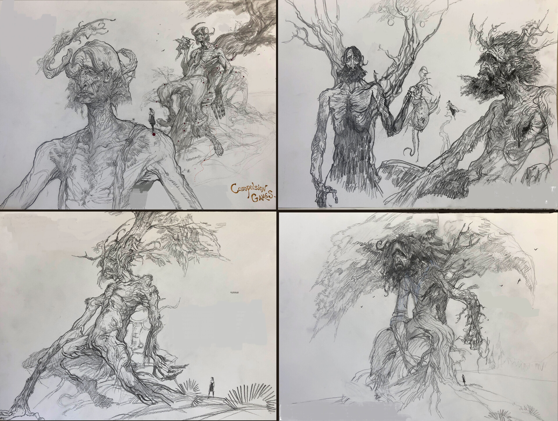 Bragato - Benjy the Tree - South of Midnight Concept Design