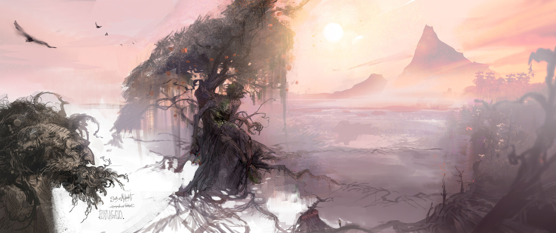 Bragato - Benjy the Tree - South of Midnight Concept Design