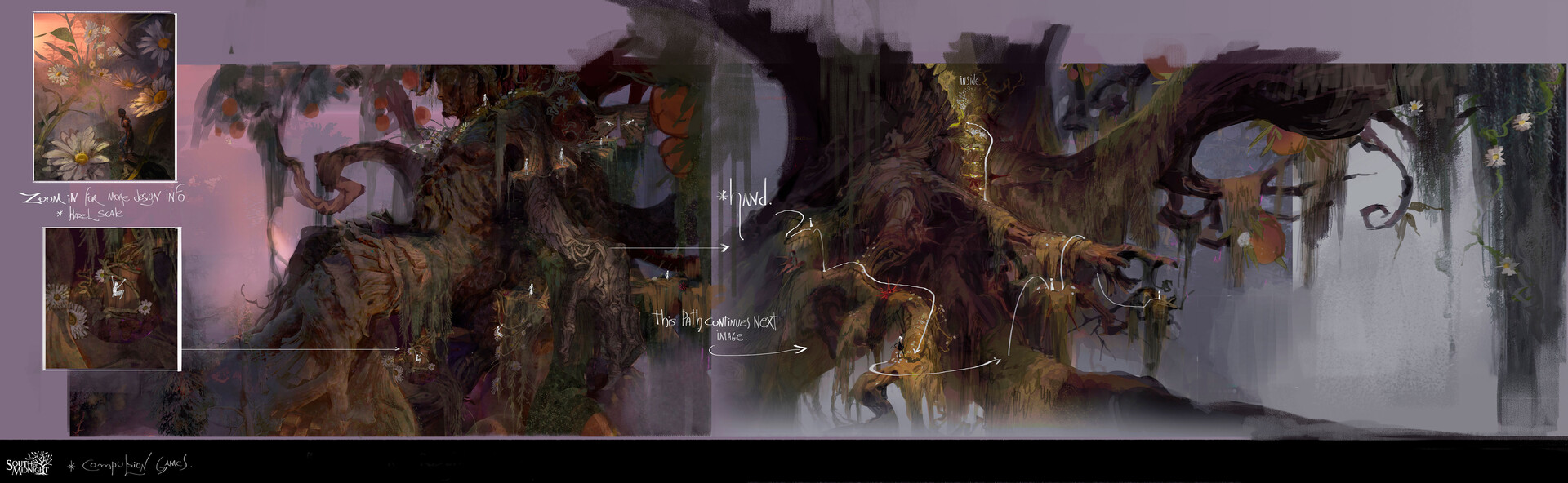 Bragato - Benjy the Tree - South of Midnight Concept Design