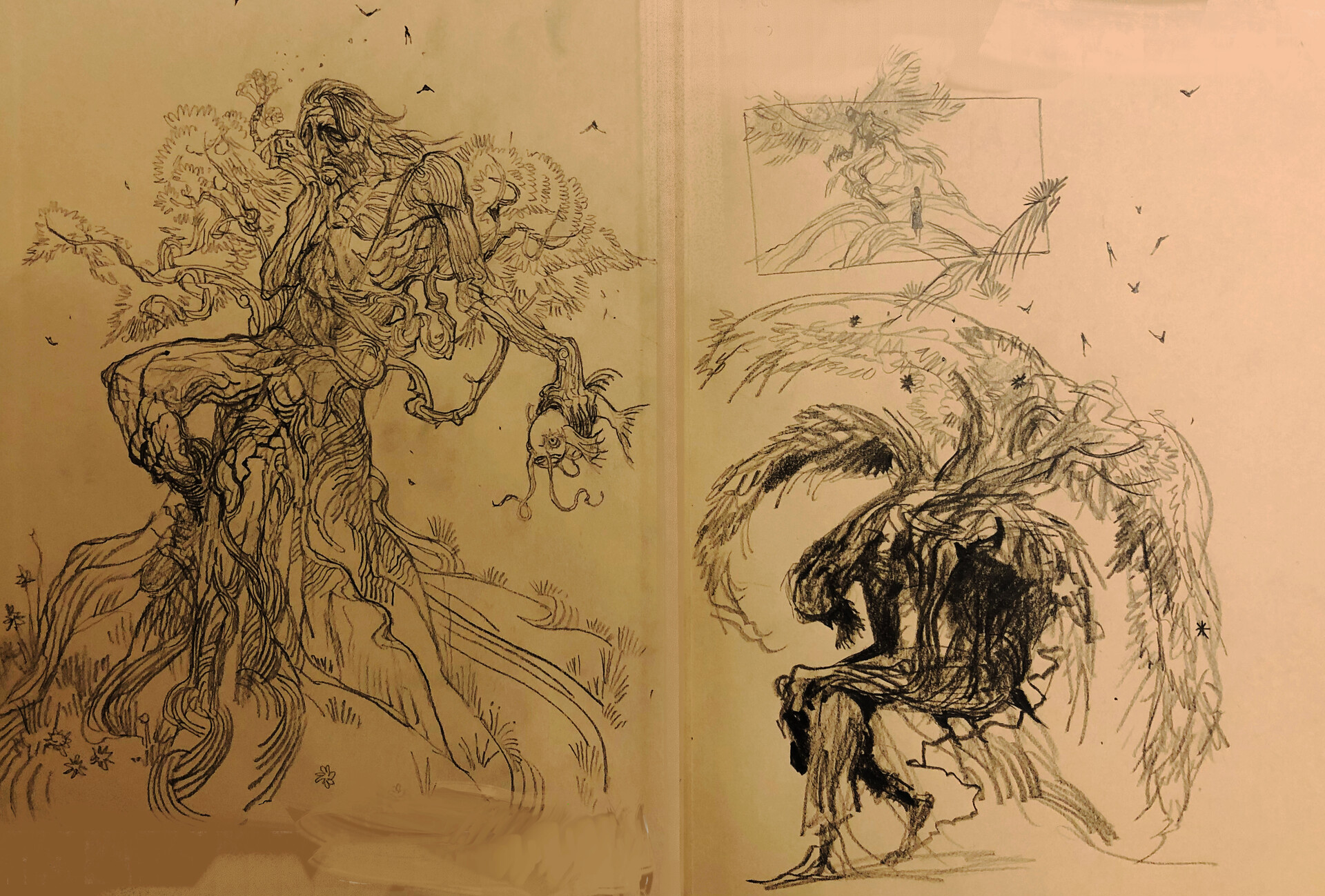 Bragato - Benjy the Tree - South of Midnight Concept Design