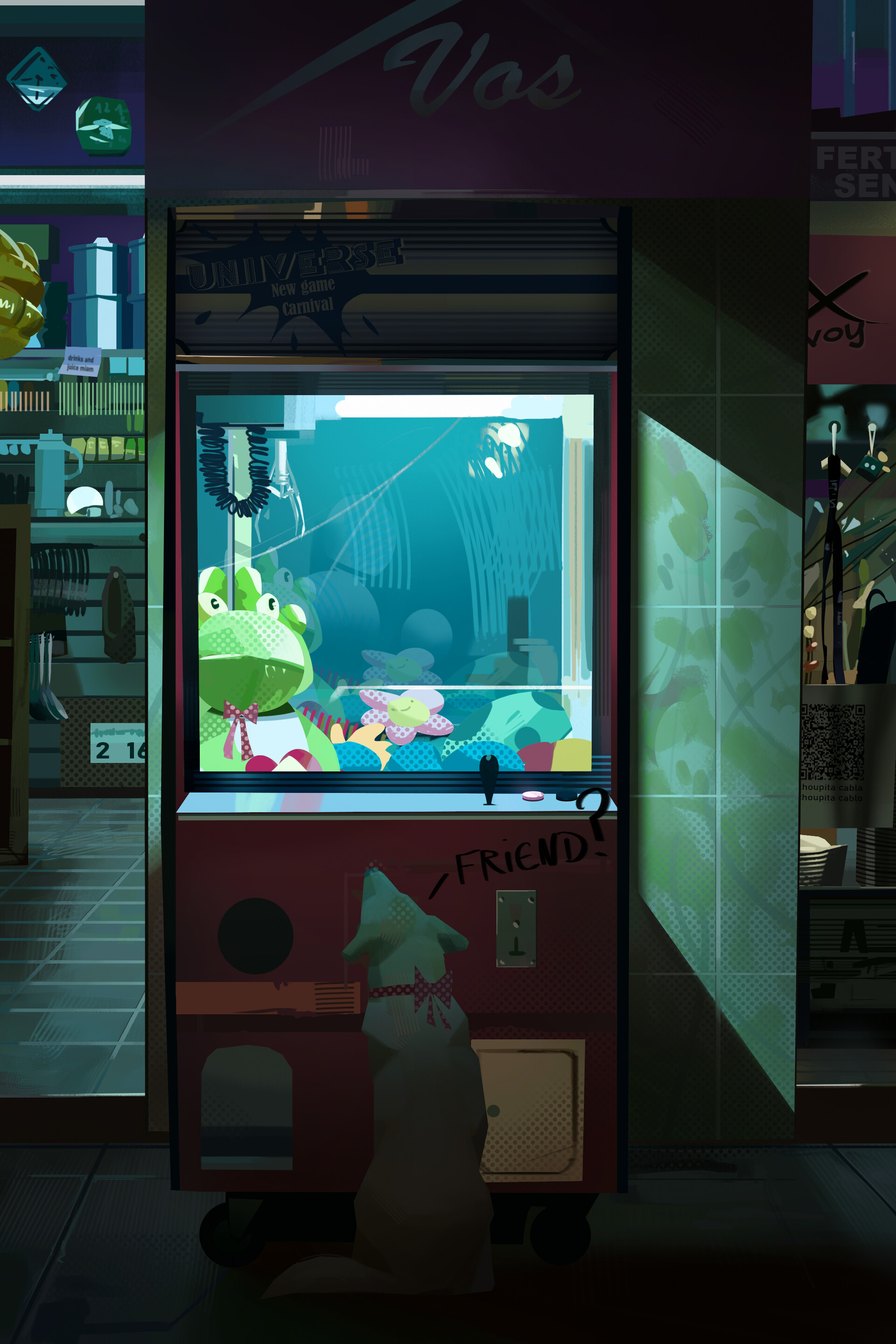 ArtStation - Good boy want a new friend.