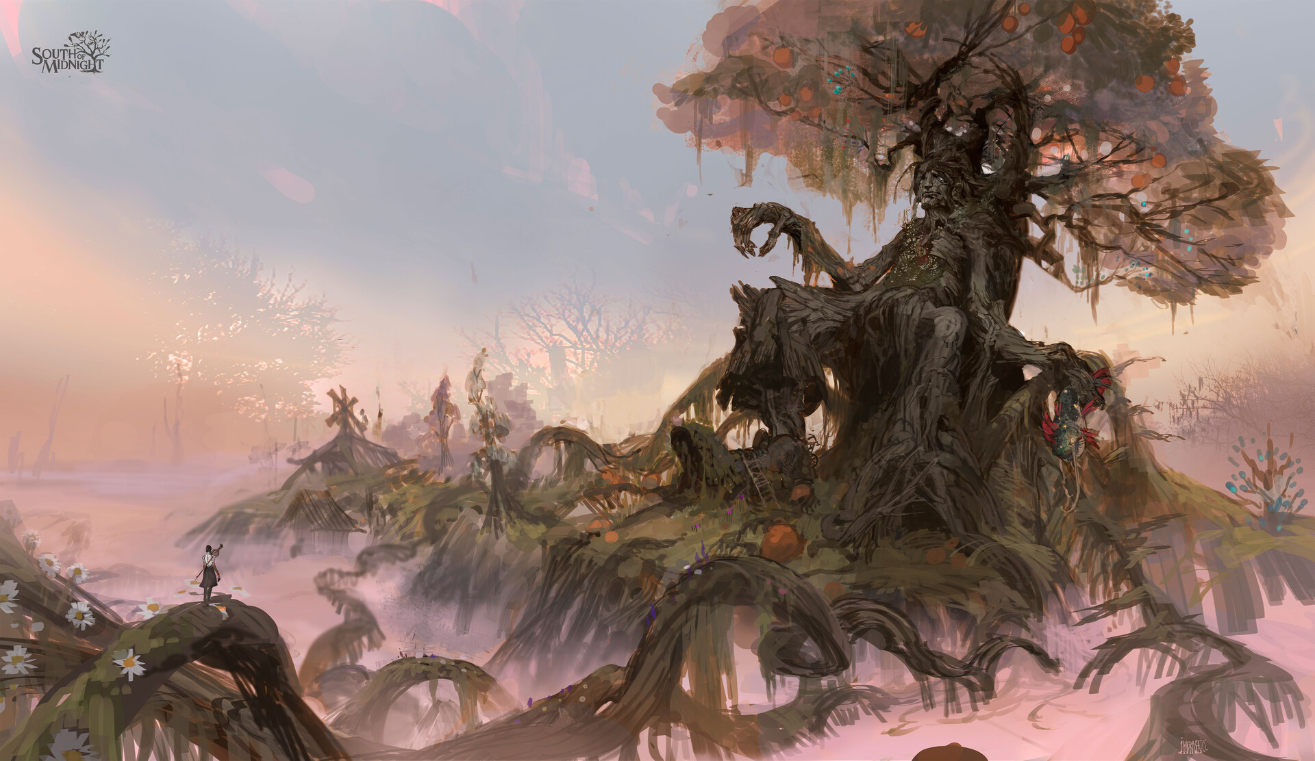 Bragato - Benjy the Tree - South of Midnight Concept Design