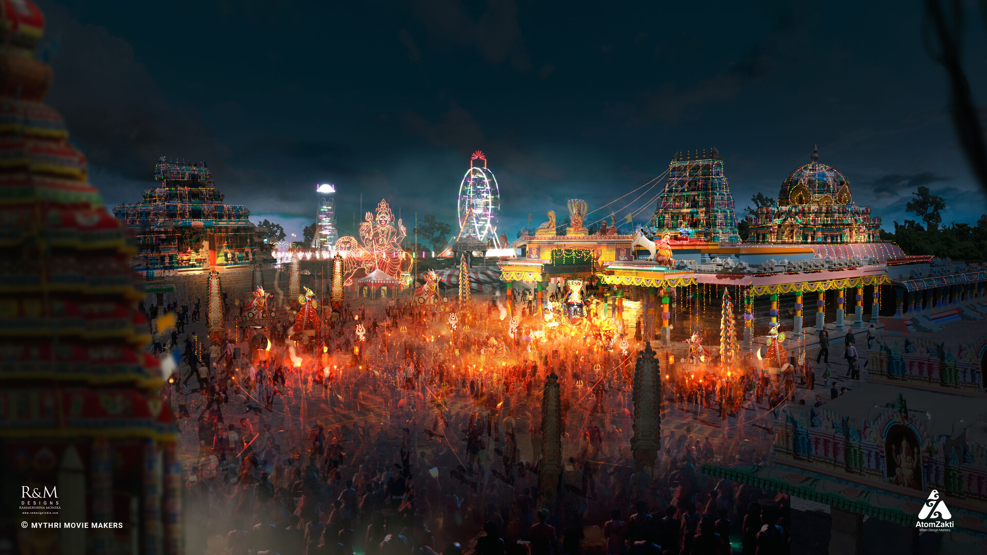 Atom Zakti - PUSHPA2 | THE RULE | JATHARA | Concept Art