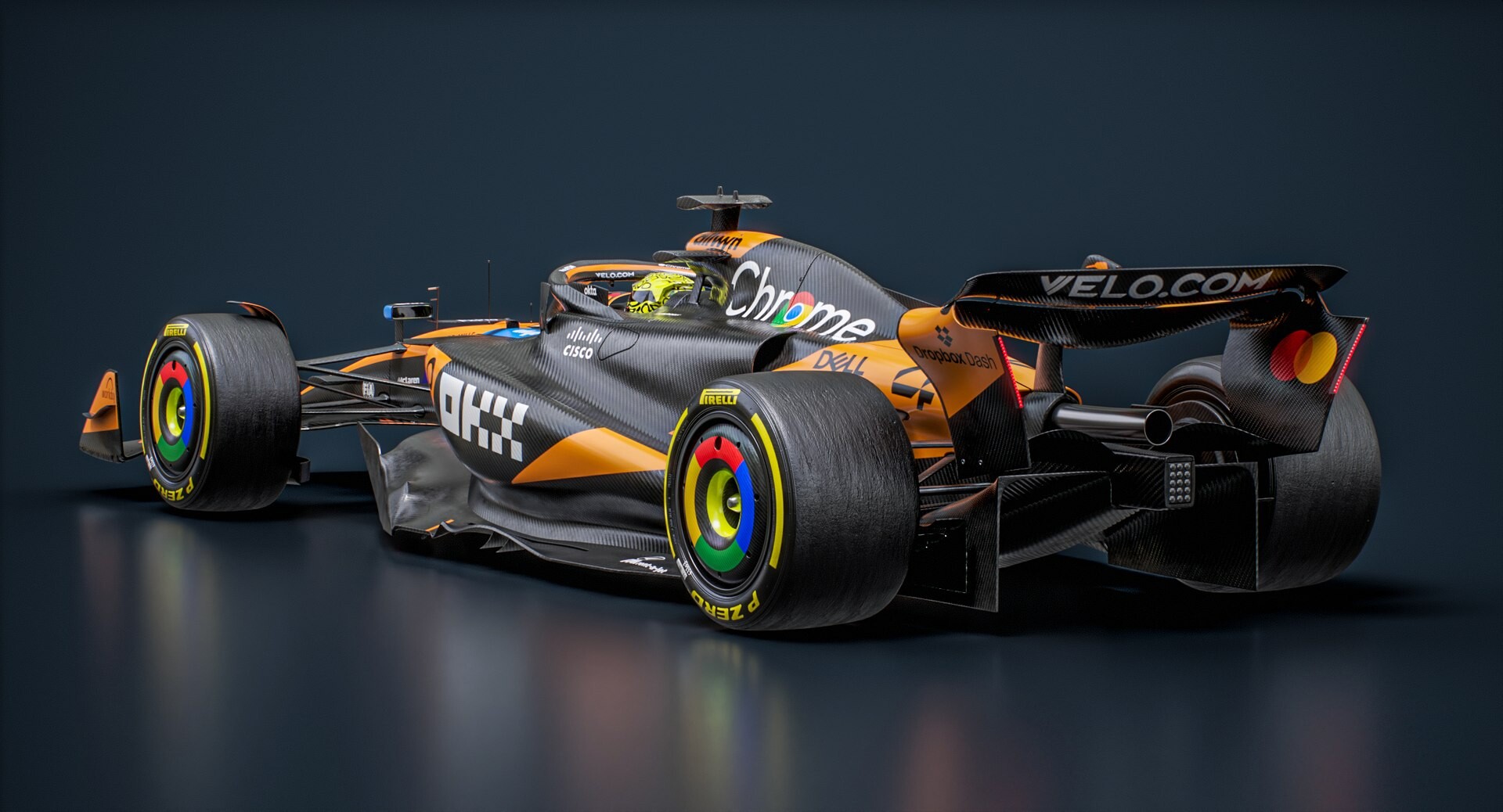 OpticalDreamSoft - McLaren MCL39 F1 2025 Formula 1 Race Car PBR 3D model