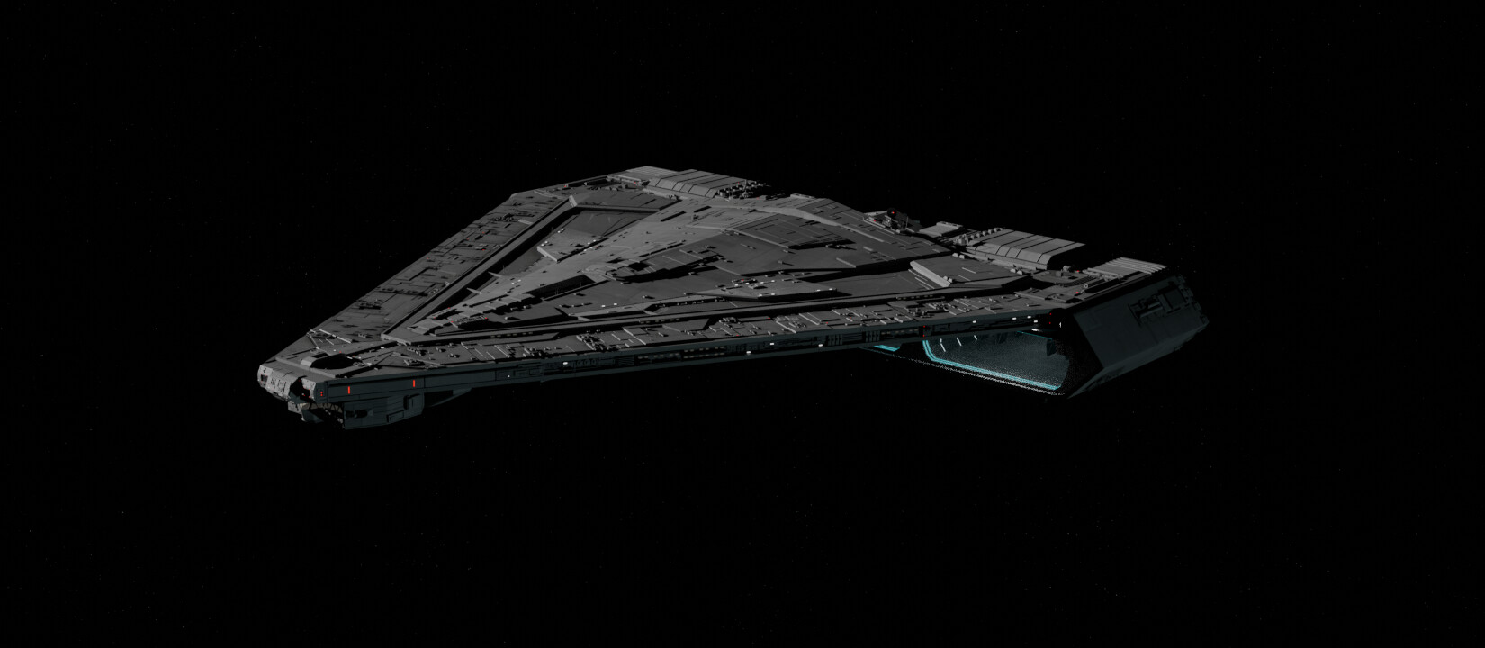 ArtStation - Quasar Fire-Class Cruiser-Carrier