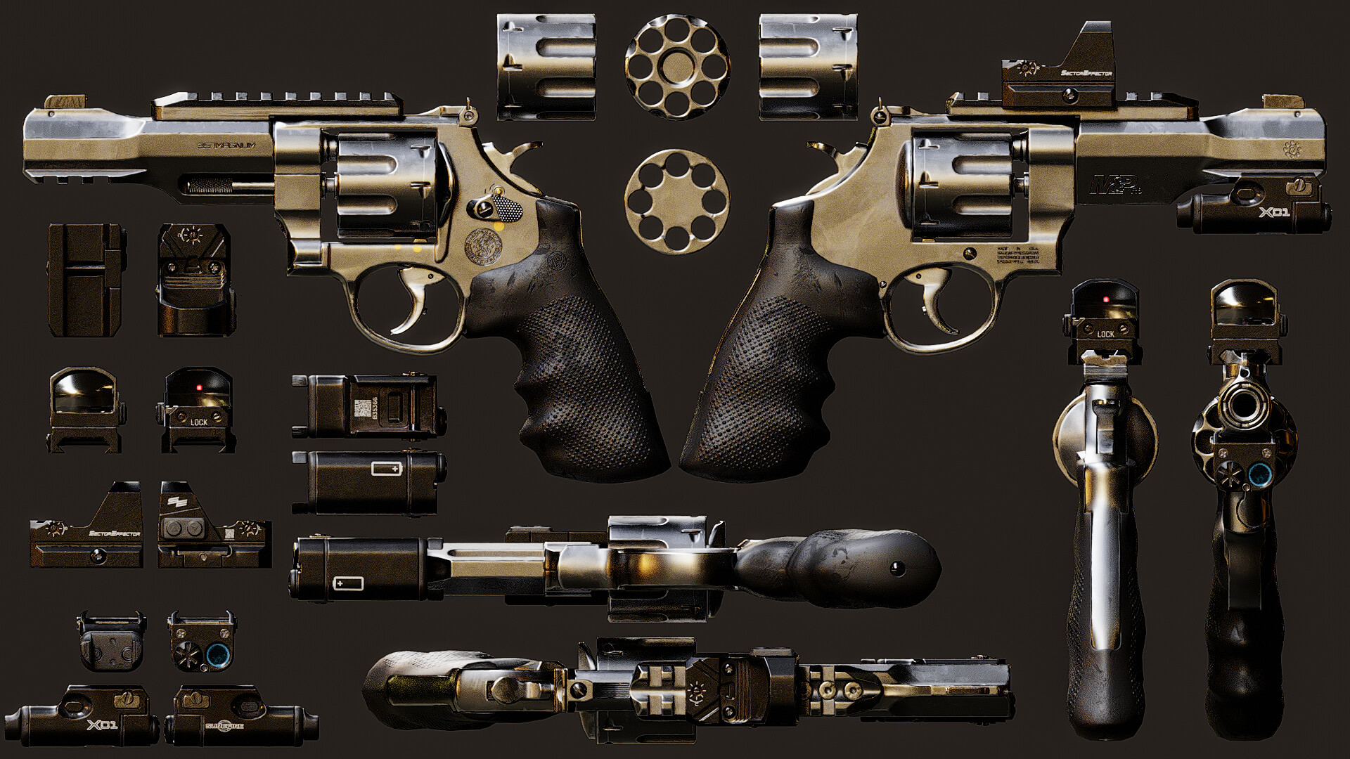 ArtStation - Tactical Revolver