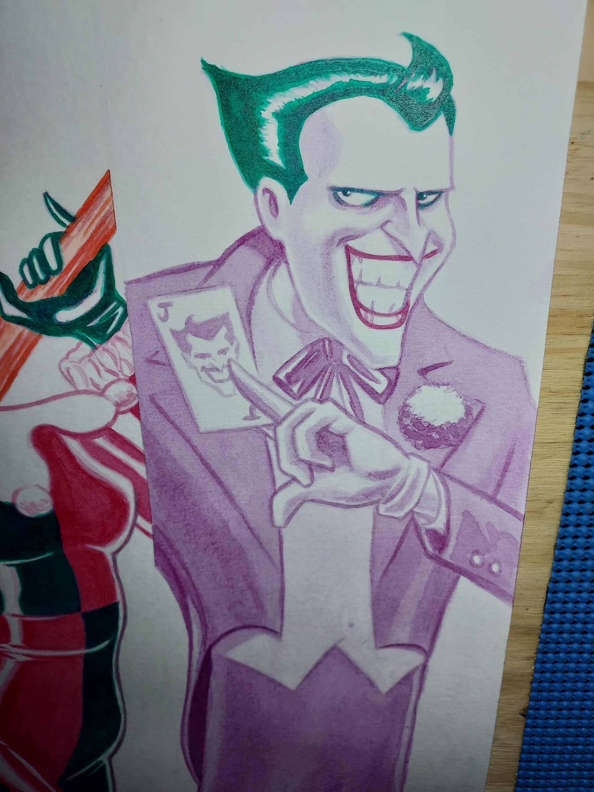 ArtStation - Joker, Batman the animated series