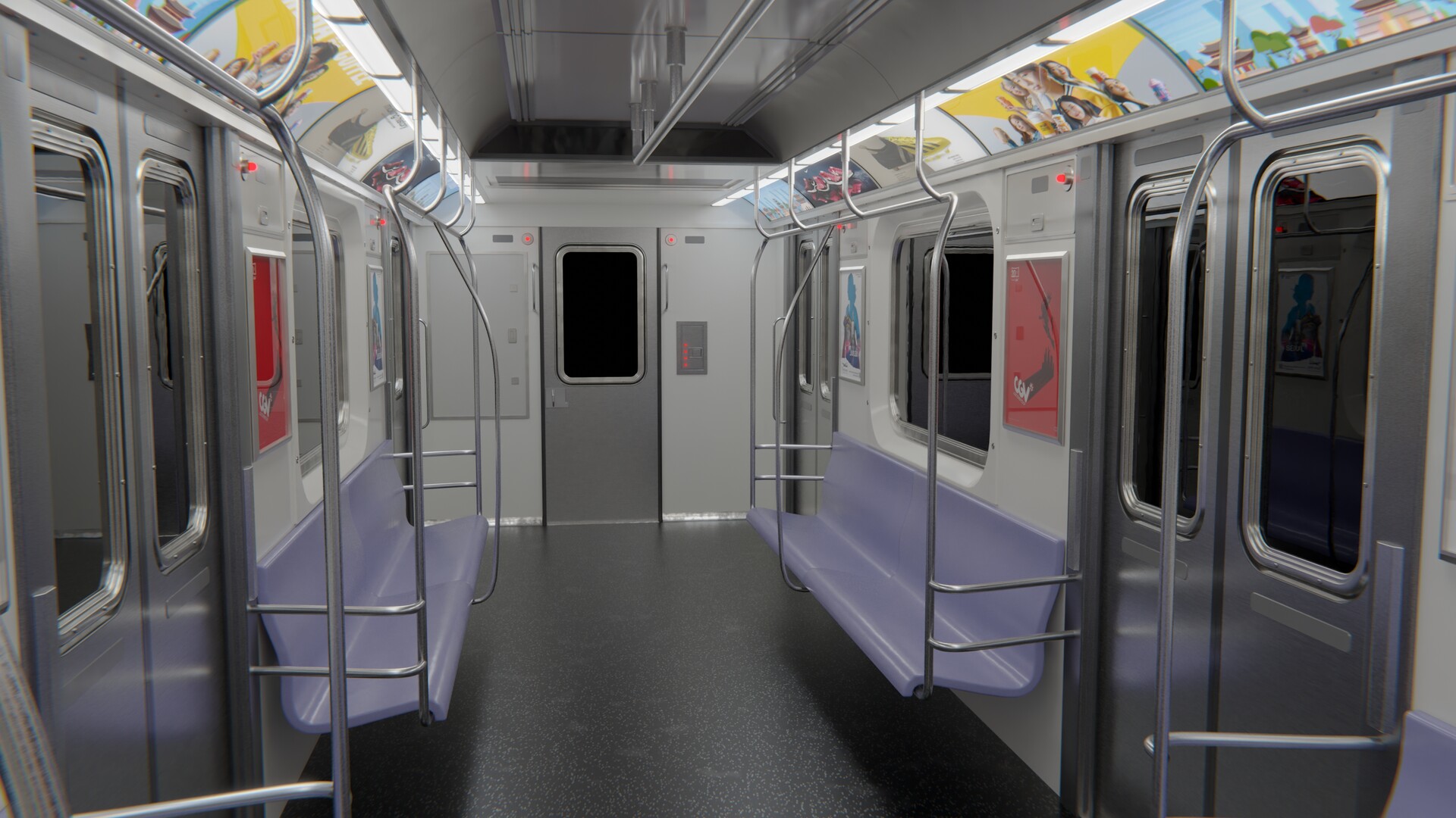 ArtStation - Subway Train