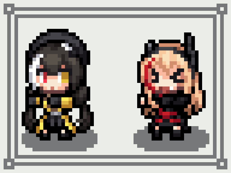 ArtStation - SOP and RO (Girls' Frontline)