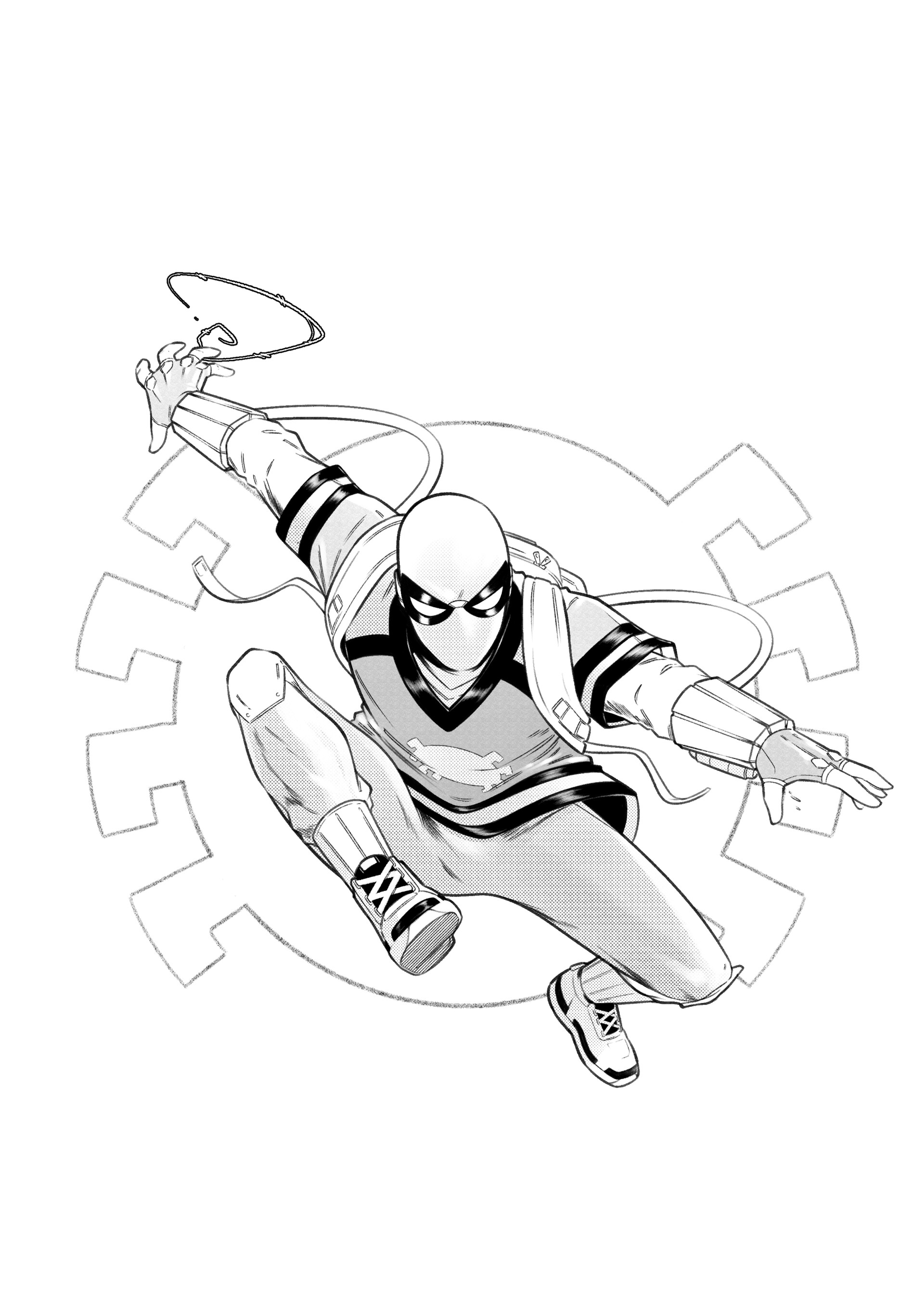 my friendly neighborhood coloring pages