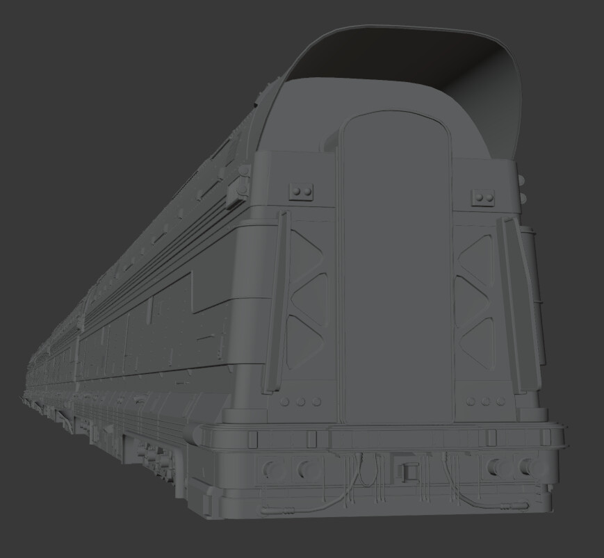ArtStation - SNOWPIERCER GAME - Carriage Models