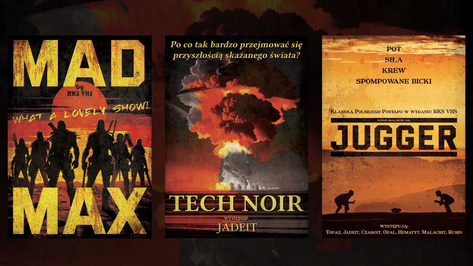 ArtStation - RHS VHS show posters