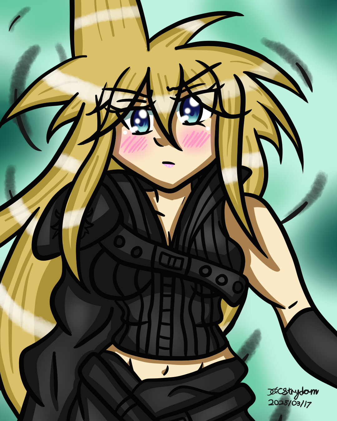 ArtStation - Genderbend Cloud!