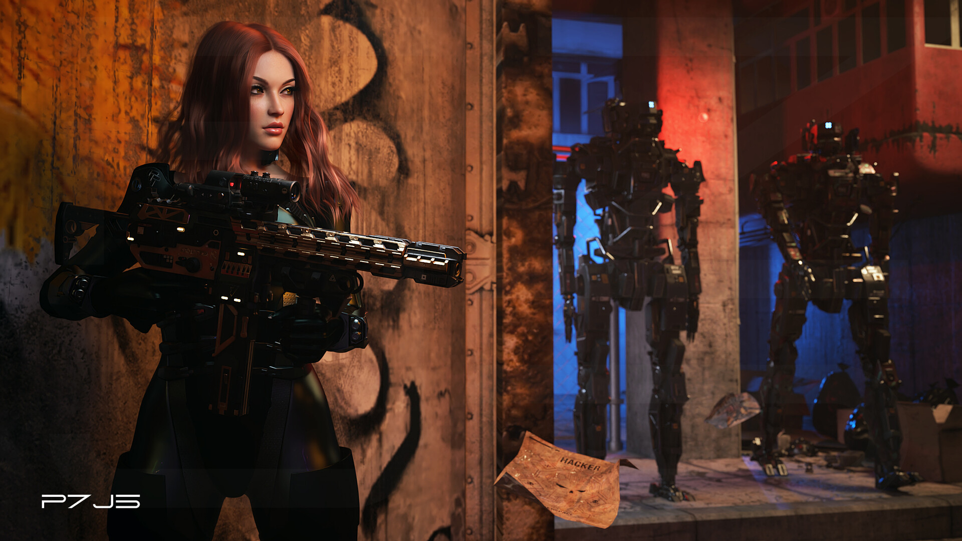 ArtStation - Enemies Around The Corner