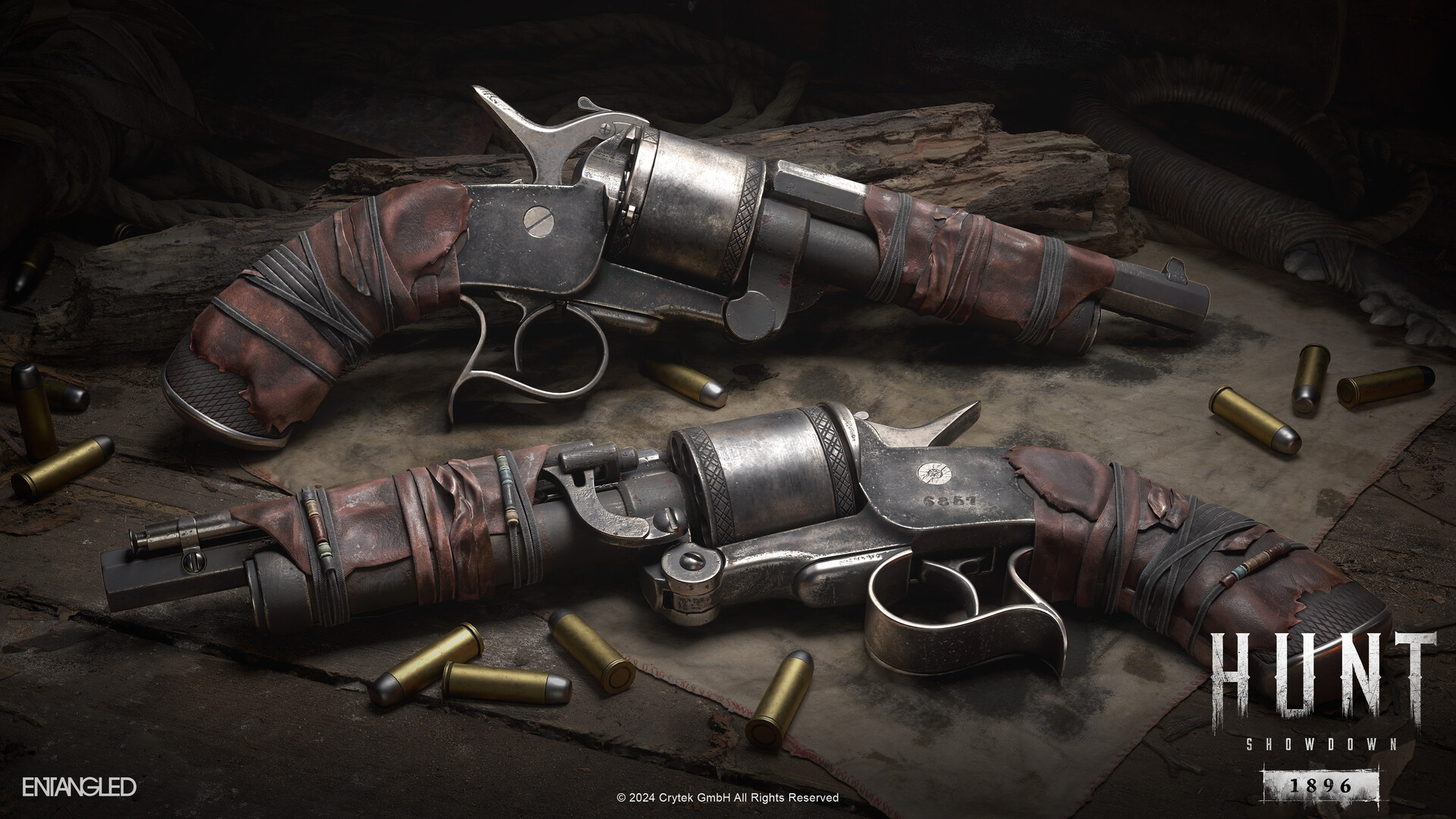 ENTANGLED Studio - Weapon 3D Models for Hunt: Showdown