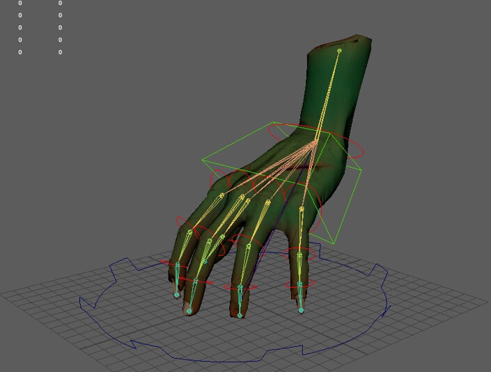 Oyku Aksoy - Zombie Hand Animation