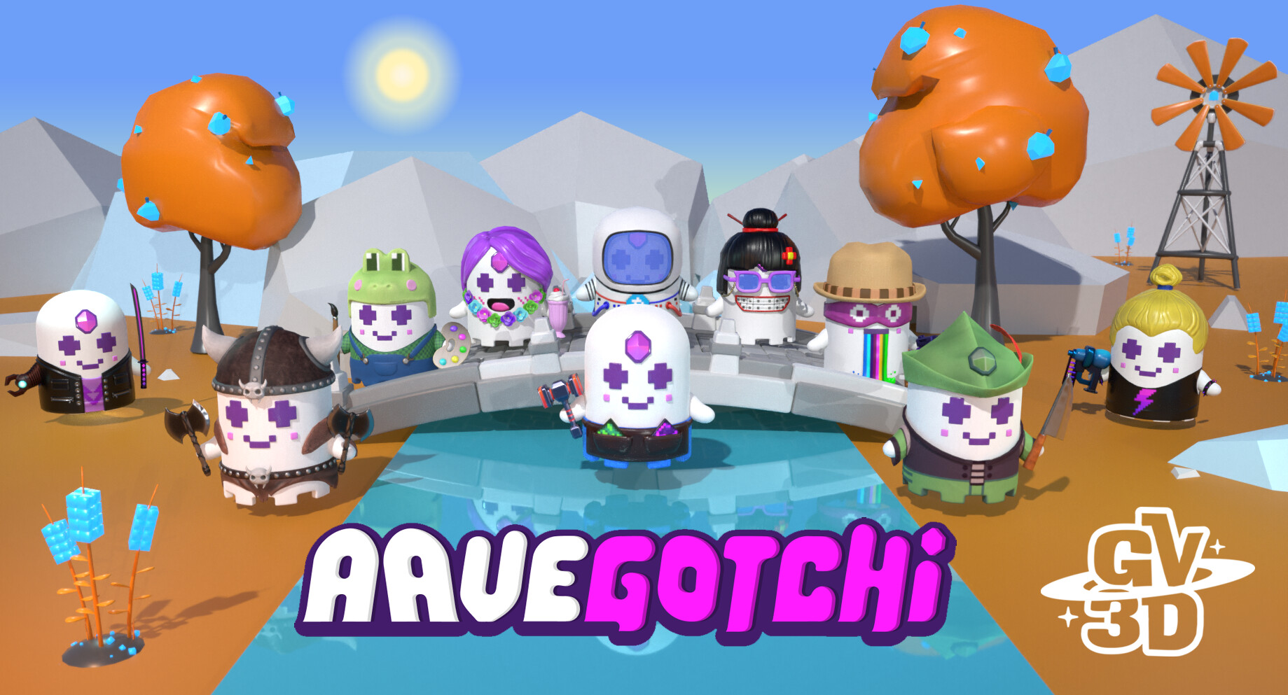 ArtStation - Gotchiverse 3D Wearables