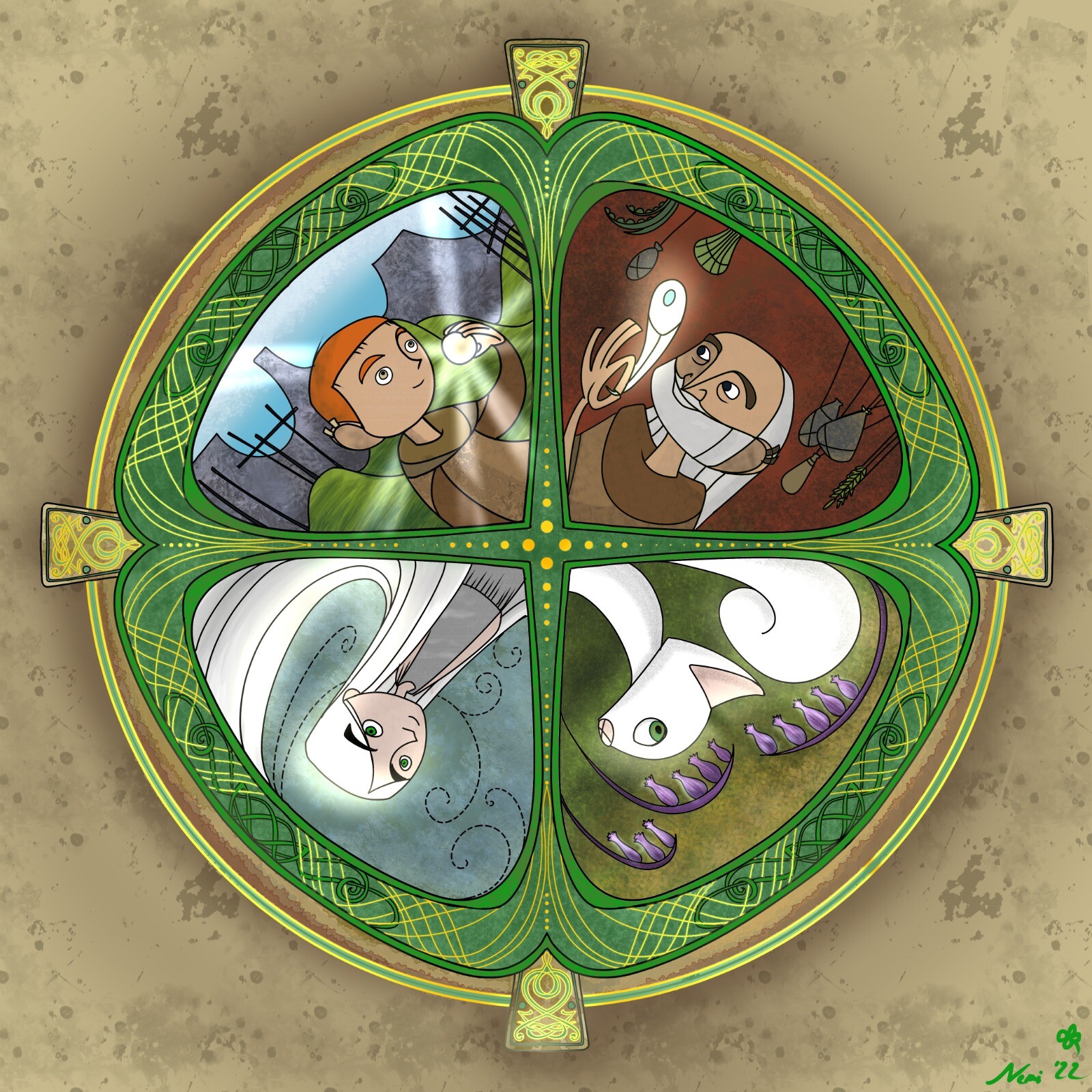 ArtStation - The secret of Kells