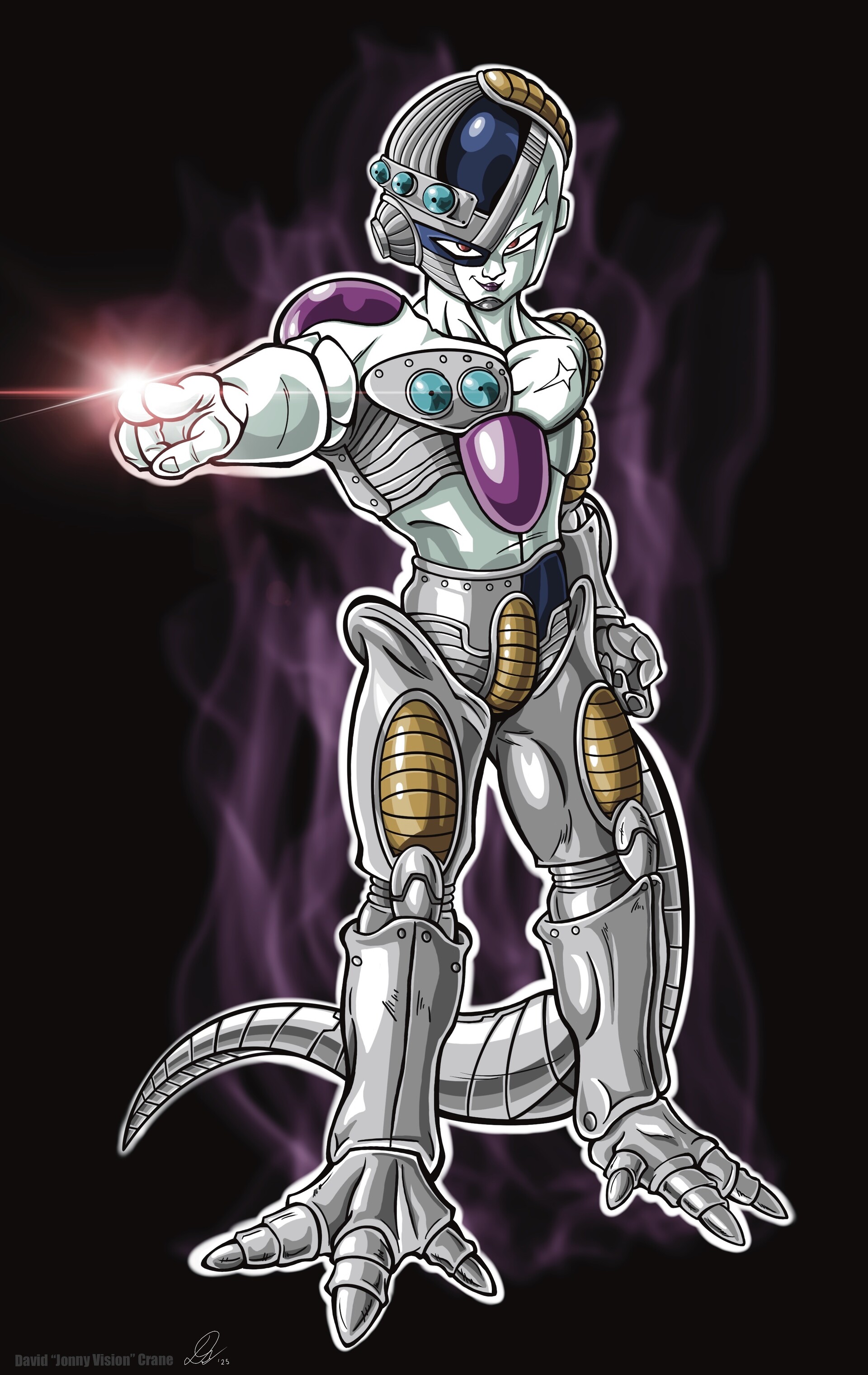 ArtStation - Mecha Frieza Fan Art