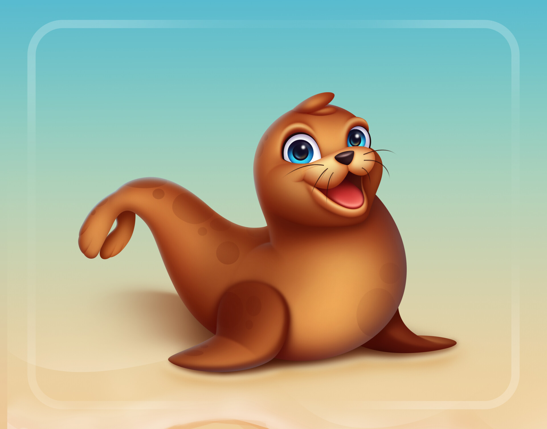 ArtStation - Game characters (seal)