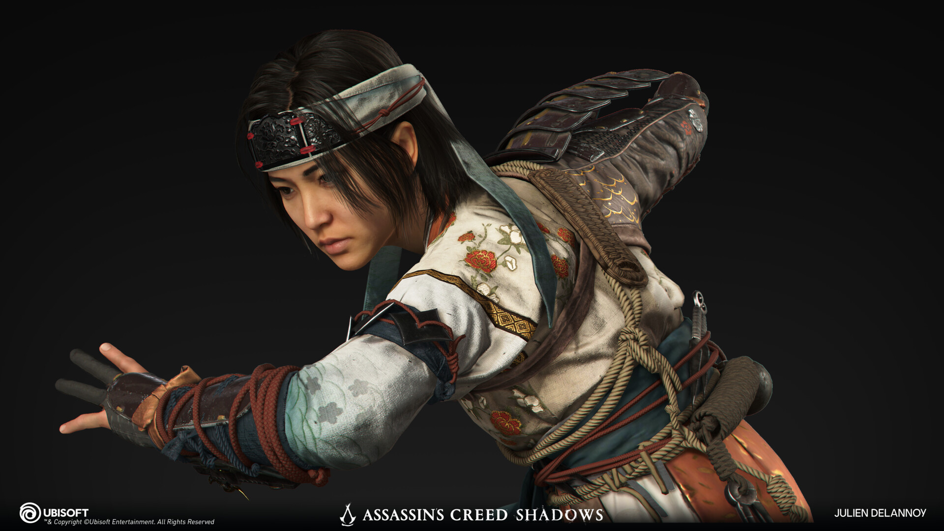 Julien Delannoy - Naoe - Legendary Onna Musha Outfit | Assassin's Creed ...