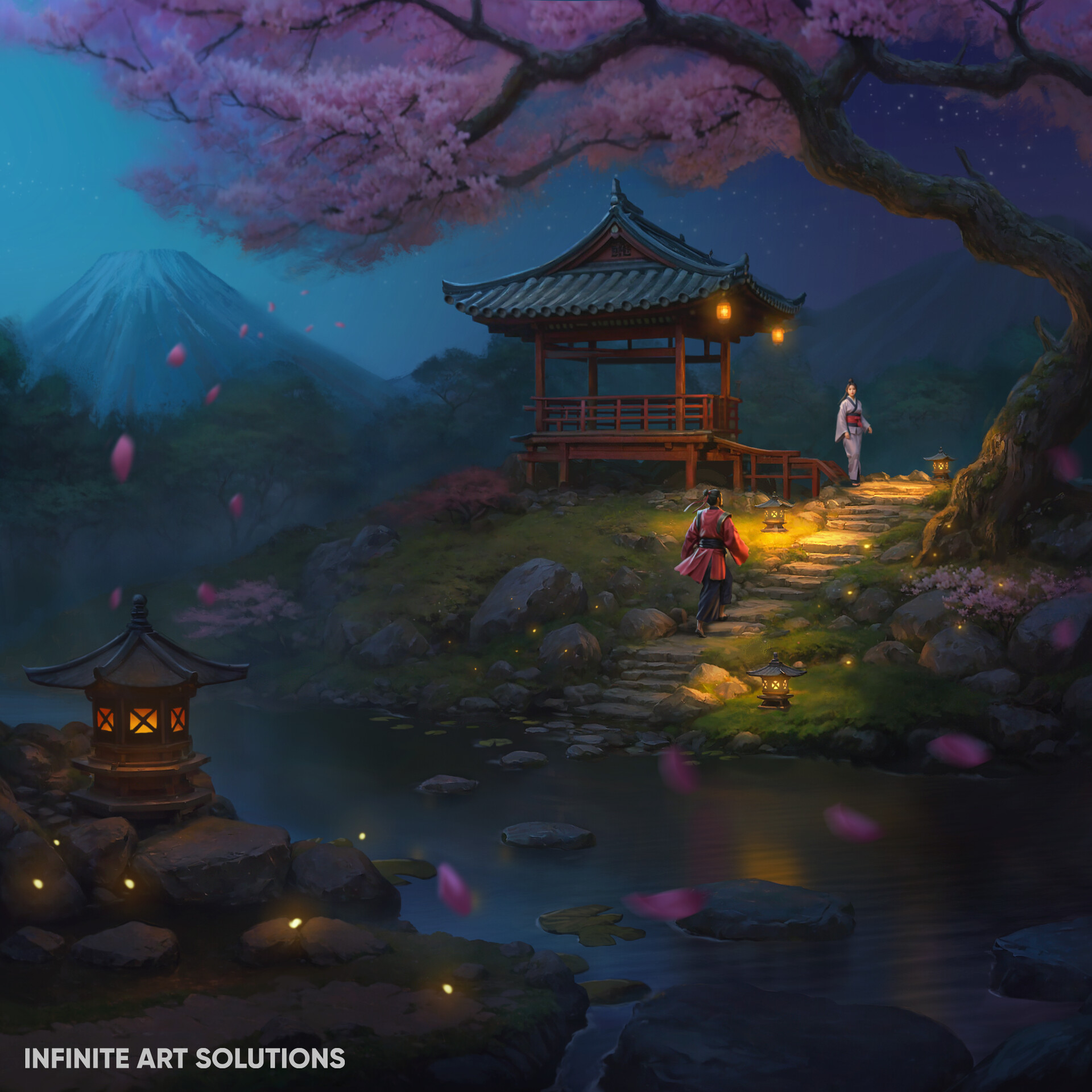 INFINITE ART SOLUTIONS - Sakura bloom