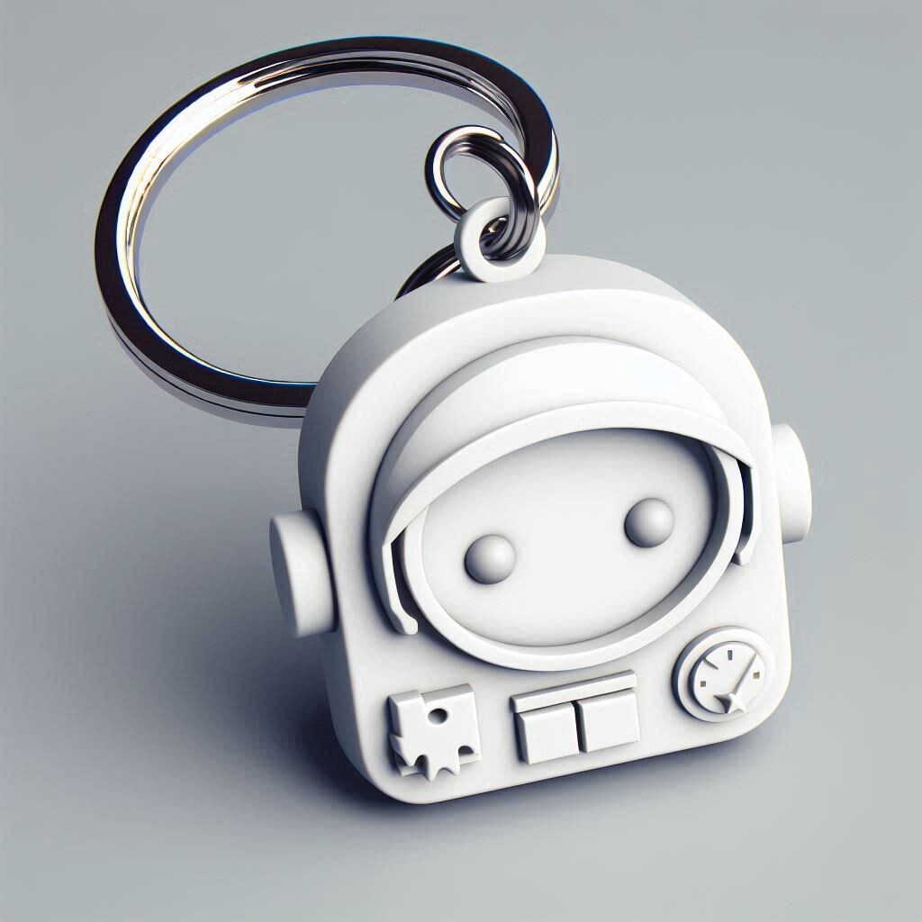 ArtStation - 3d keychain model