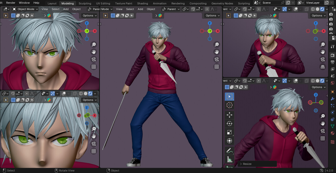 ArtStation - Progression du Fan Art de Gabriel