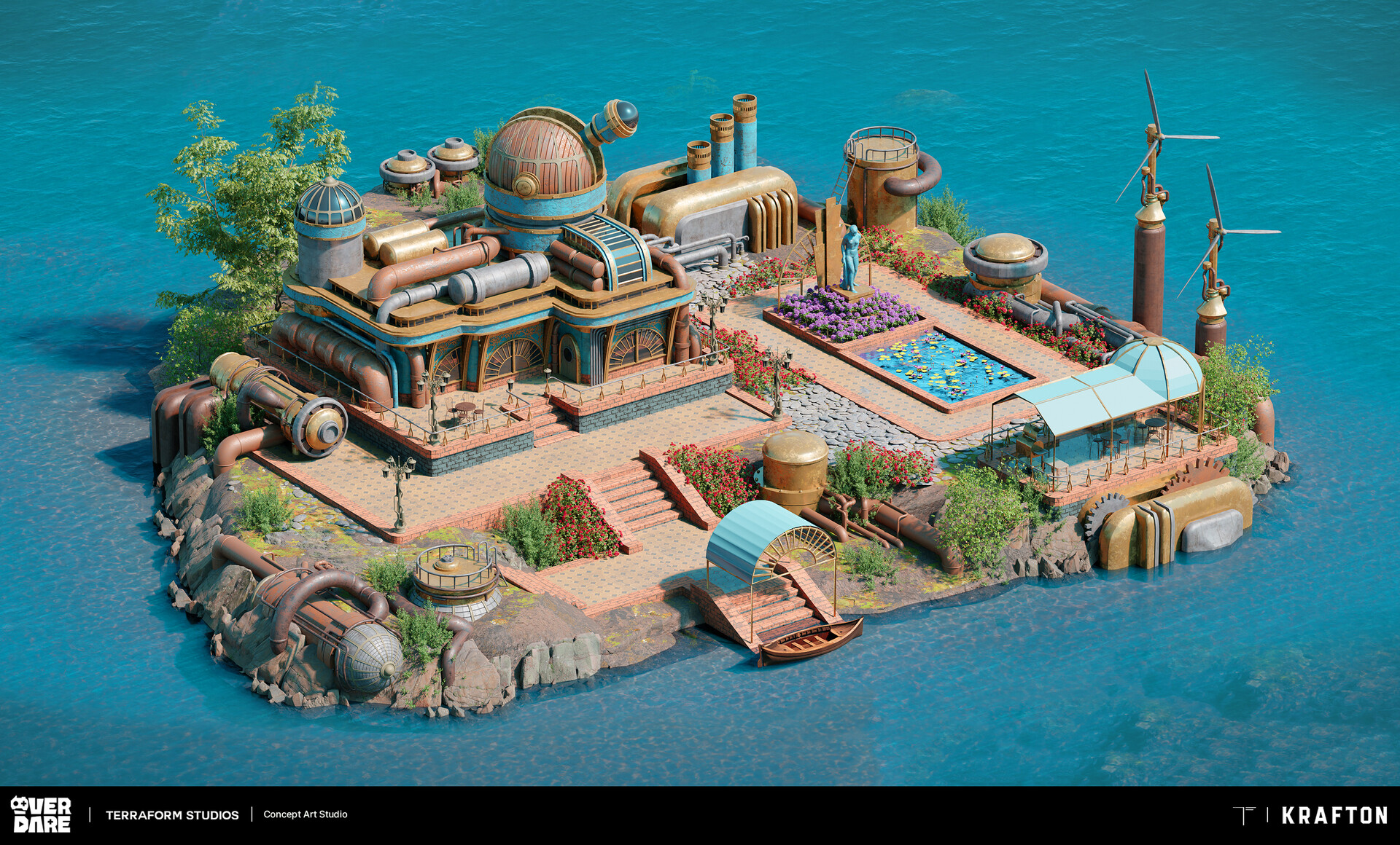 Terraform Studios - Steampunk Houses