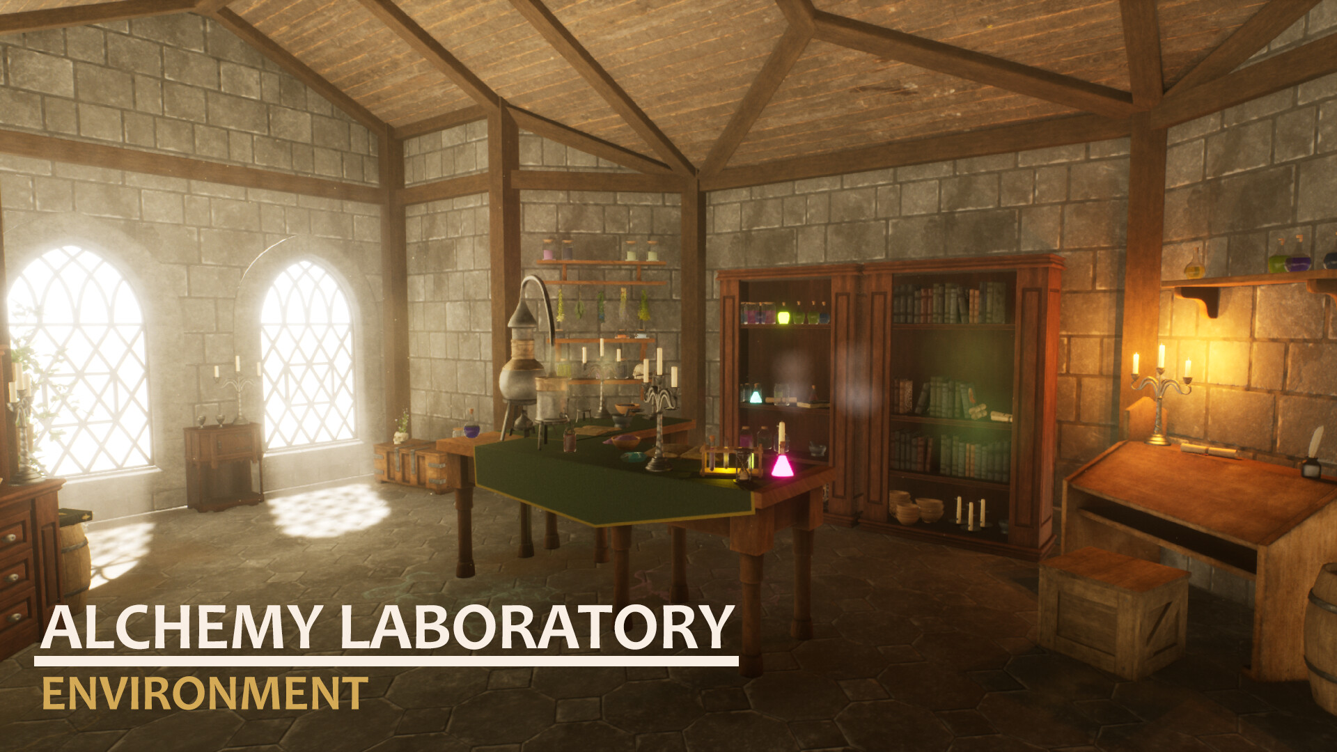 ArtStation - Alchemy Laboratory