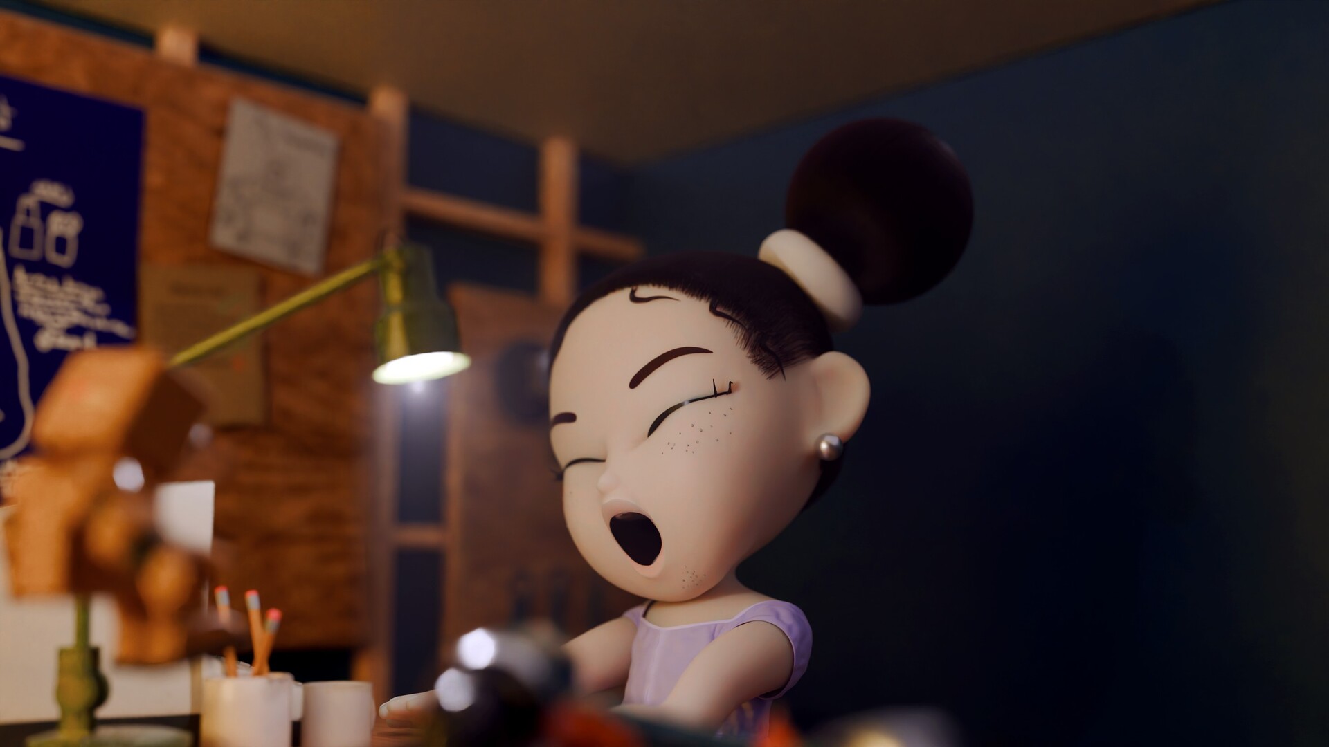 ArtStation - Animated Wonders – A 3D Cartoon Scene