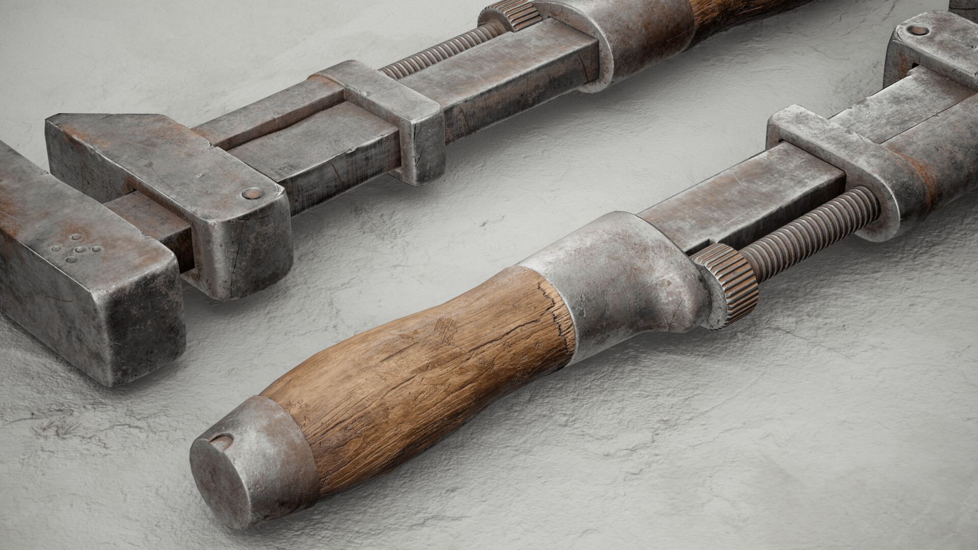 ArtStation - Antique Wrench