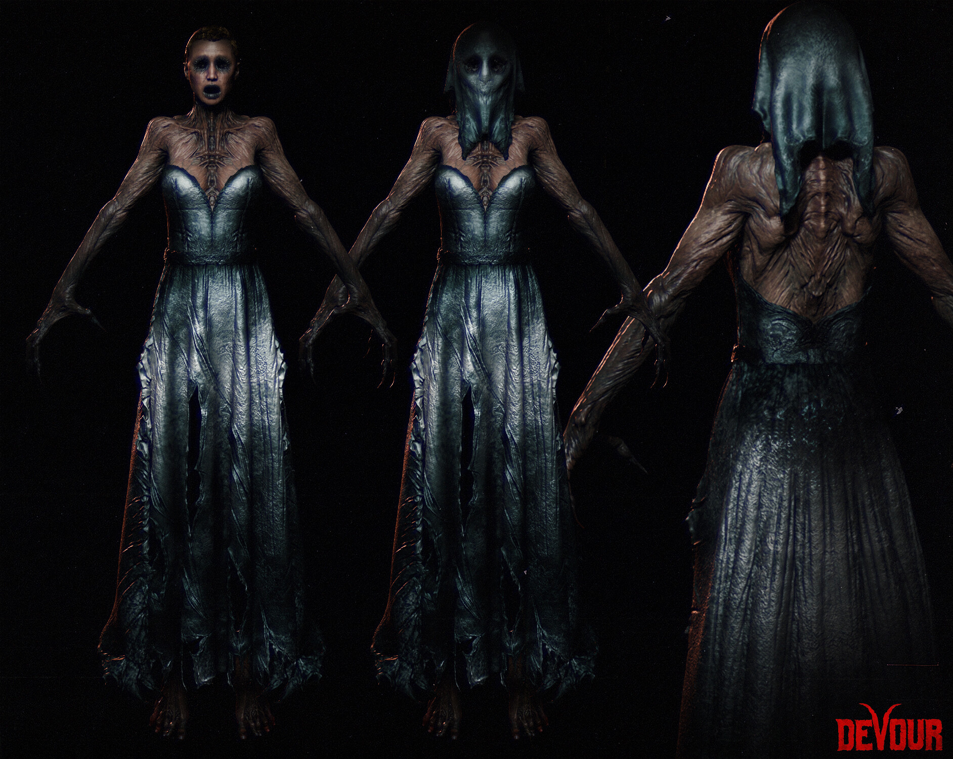 devour the manor logo