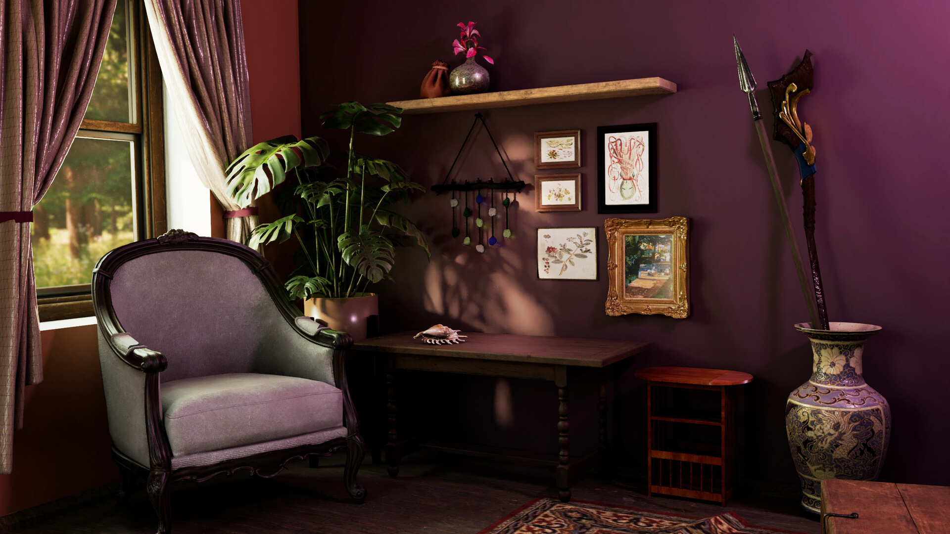 ArtStation - Ariel's Bedroom