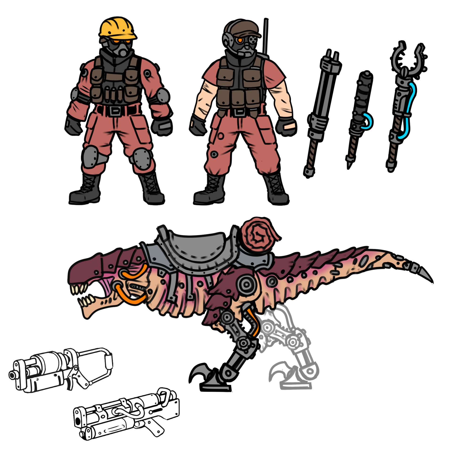 Benjamin Del Rio - Ironblood Assembly Beast Riders