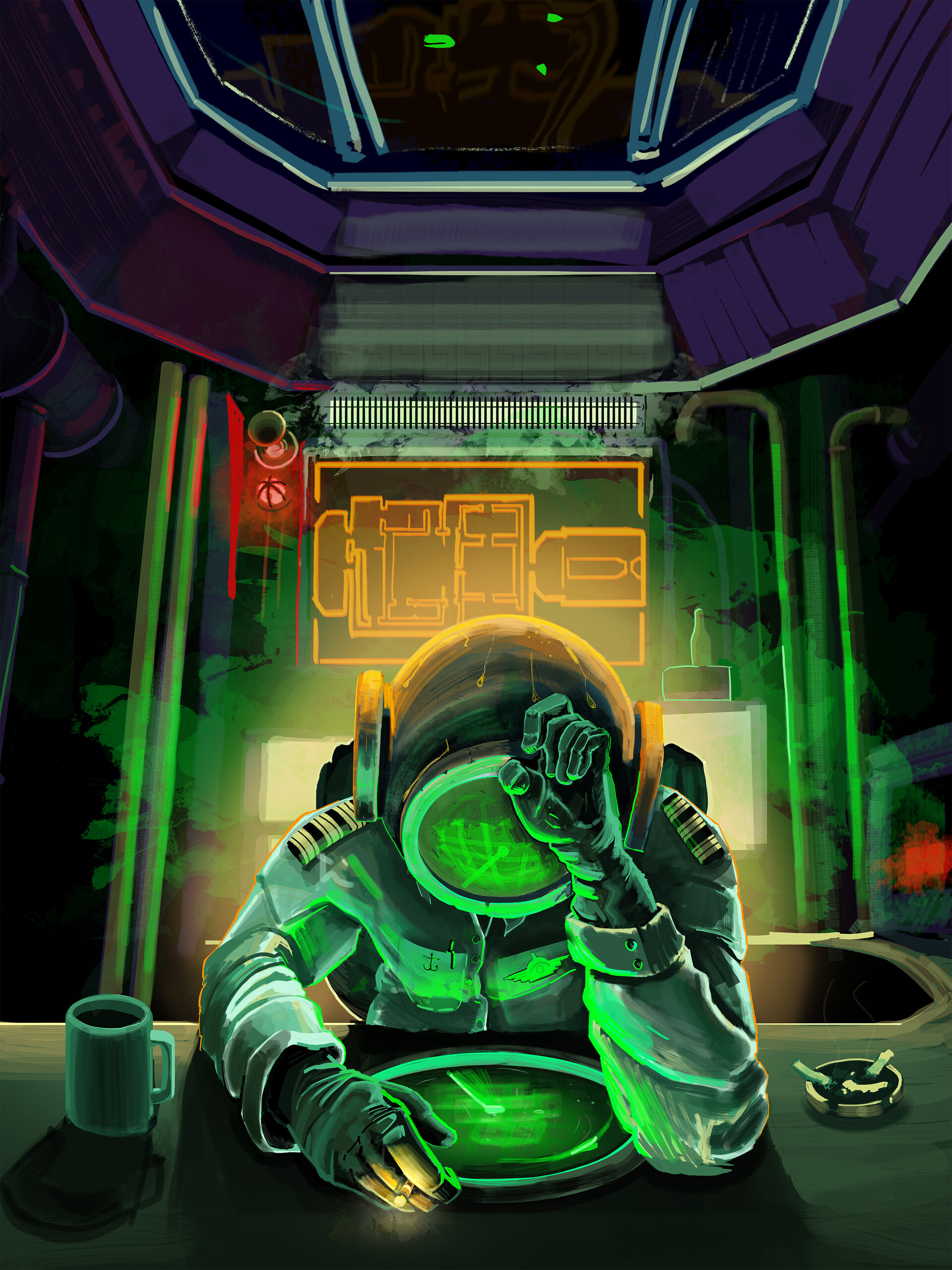 J. Wolfe - Dread Not: Splash Art and Concepts