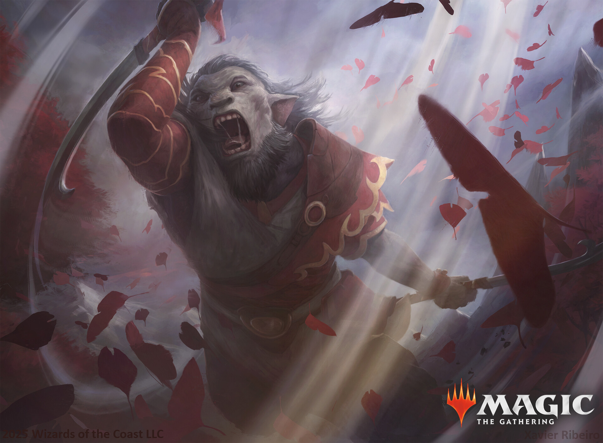 ArtStation - MTG - Jeskai Devotee - Tarkir Dragonstrom