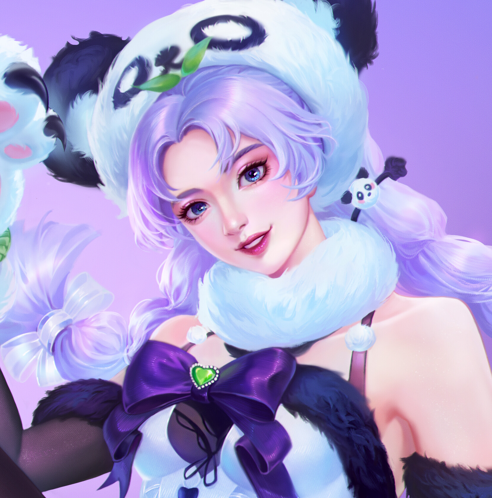 ArtStation - Feria shen fanart champion Naraka