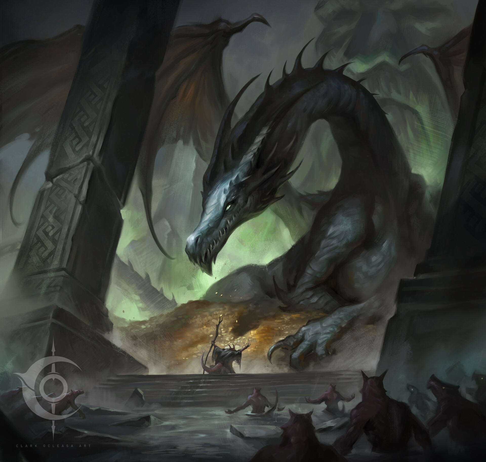 ArtStation - Black Dragon