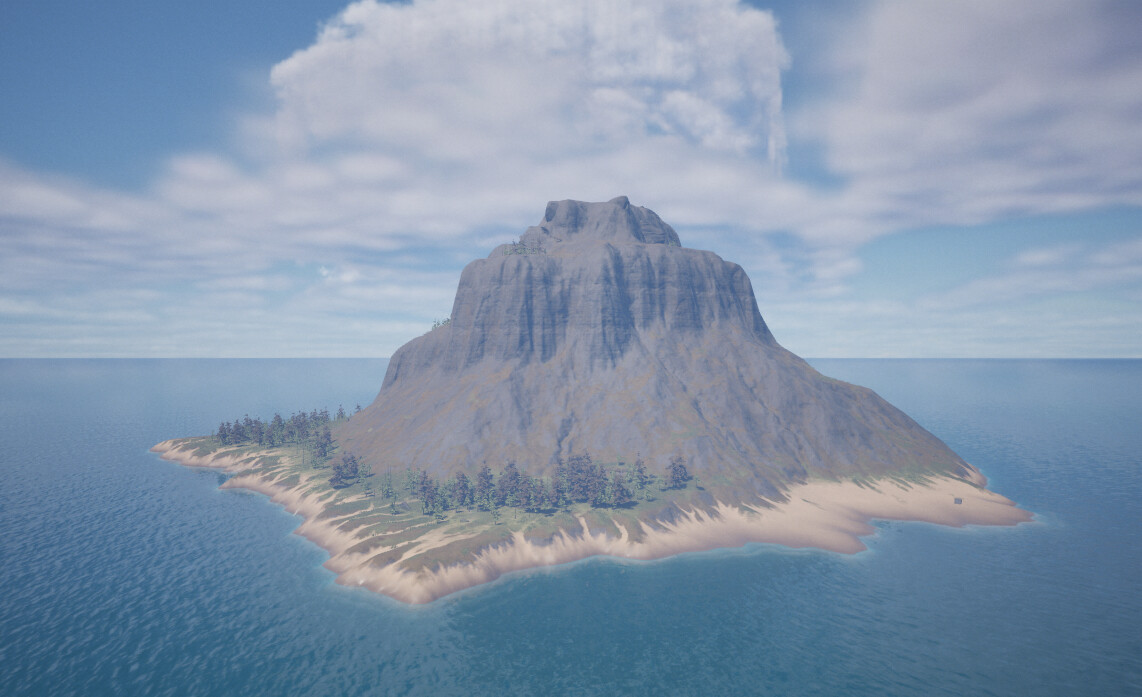 Kolupsy - Walk For A While - Procedural Landscape in Houdini and UE5