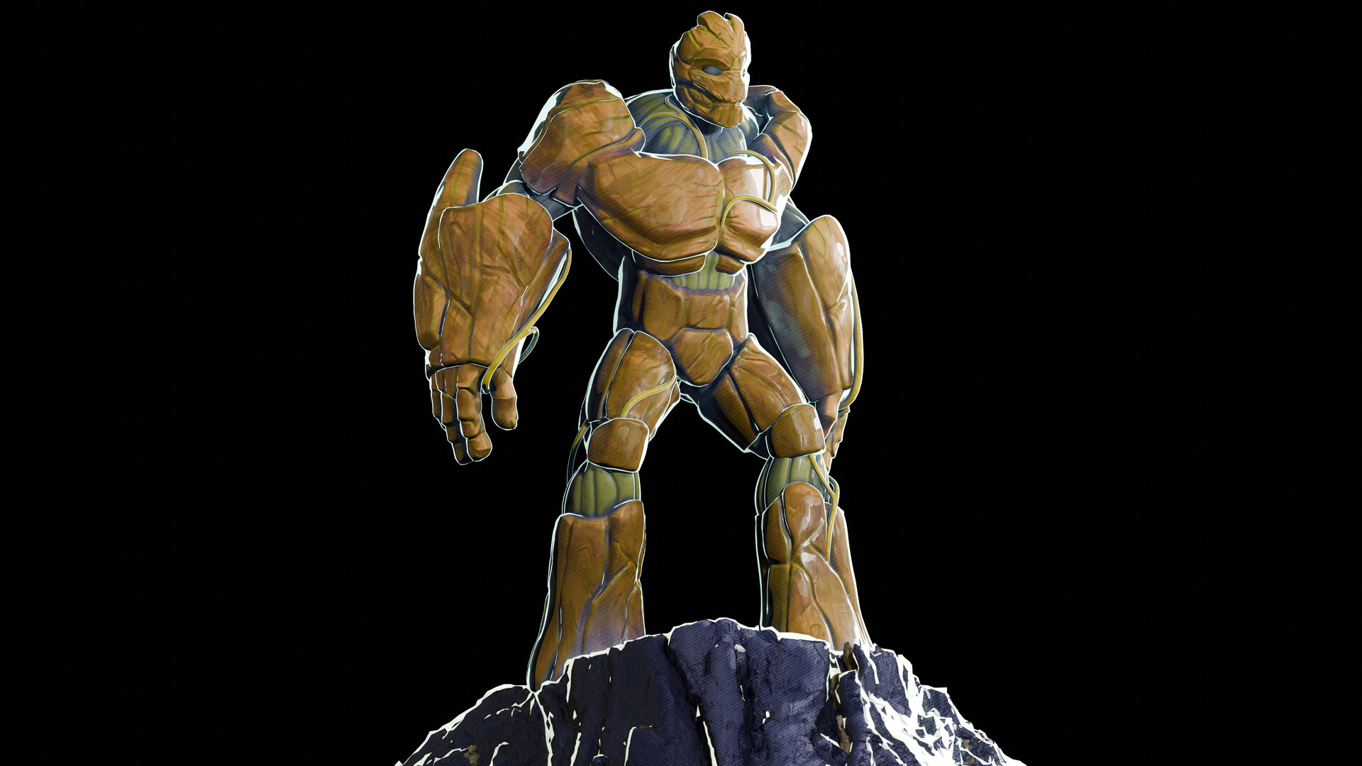 ArtStation - Wood_Monster