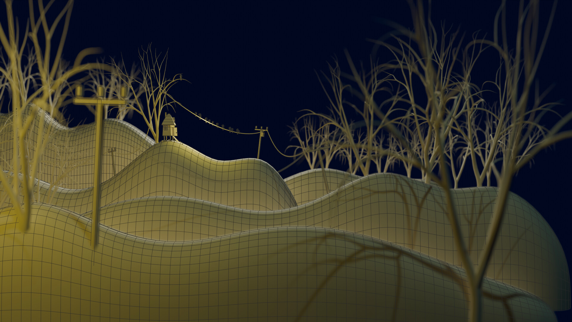 Tim Frost's Portfolio - Snowy Hills