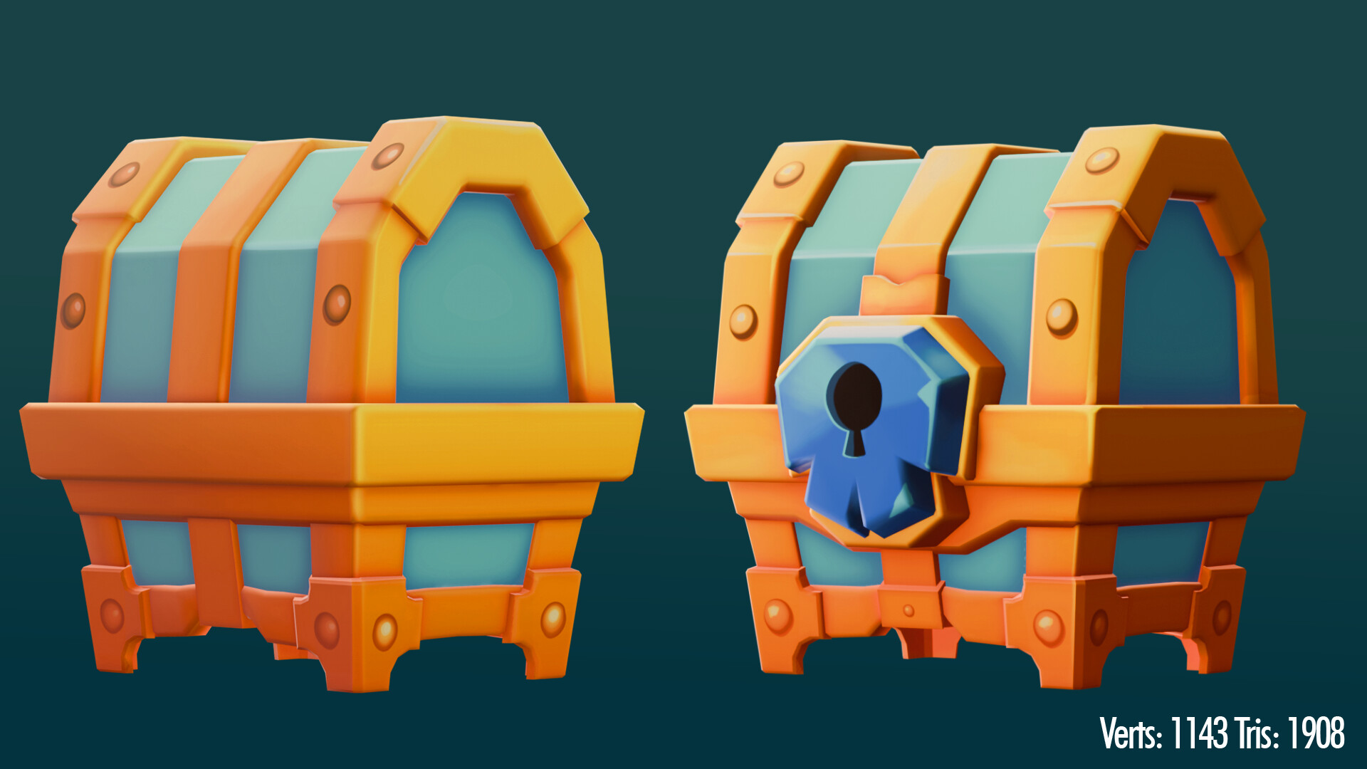 ArtStation - Stylized Chest